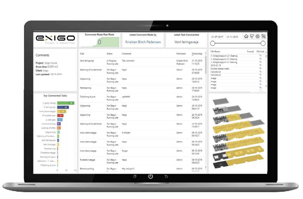 On-site Progress Reporting with the Exicute App | Exicute | Exigo A/S